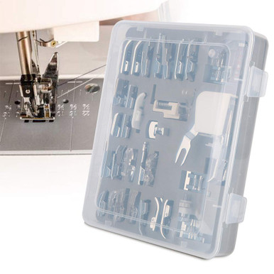 Sew Presser Foot Set, 30 Pcs Sewing Machine Presser Foot Kit with ...