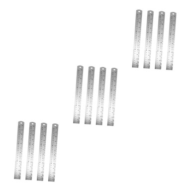 Housoutil 12 Pcs Drafting Tools T Ruler Rulers Metric Ruler Double ...