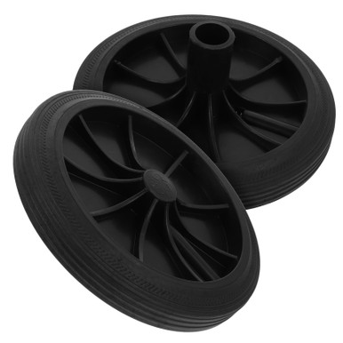 FONDOTIN 2pcs Trash Can Spare Parts Garbage Wheels Wheelbarrow Trash ...