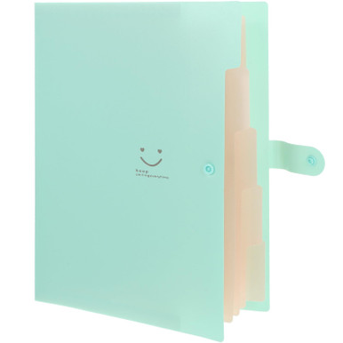 Tofficu 4pcs A4 Folder Pp Accordion Subject Document Organizer Receipt ...
