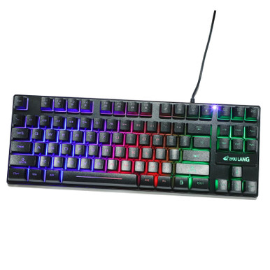 OSALADI USB Wired Keyboard Gaming Keyboard USB Keyboard Led Keyboard ...