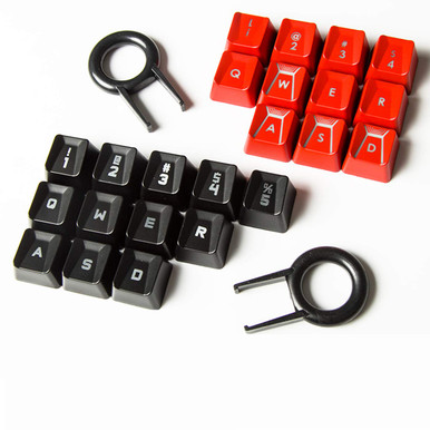 1 Keyset Romer-G Switch Translucent Backlit Keycap WASD QWER Gaming Key ...