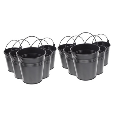 NOLITOY 10 Pcs Party Small Metal Bucket Iron Bucket Planter Metal ...