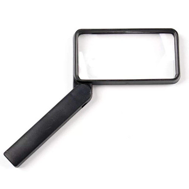 RAUGAJ Magnifiers,Folding Square Magnifying Glass, 3X Portable ...