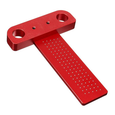 yesQMI Woodworking Tools Aluminium Alloy T-100 Hole Positioning Metric ...