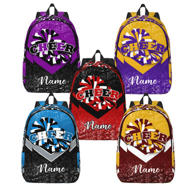 Personalized Cheer Backpack with Name Custom Cheerleading Backpack ...