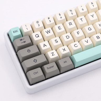 Minimalist Green Theme Keycaps SA Profile 147 Keys Dye-Sub Font PBT ...
