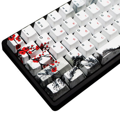 MOLGRIA Keycaps 68 Set for RK68 GK68 Mechanical Keyboard, Custom PBT ...