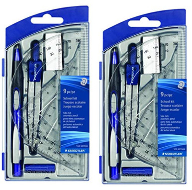 2 Pack Math Set for Drawing Measuring Tool (550 60S9A6 ...