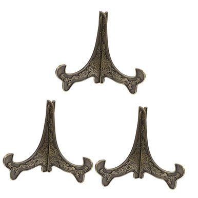 INOOMP 3pcs Medal Holder Table Easel Table Top Easel Metal Brackets ...