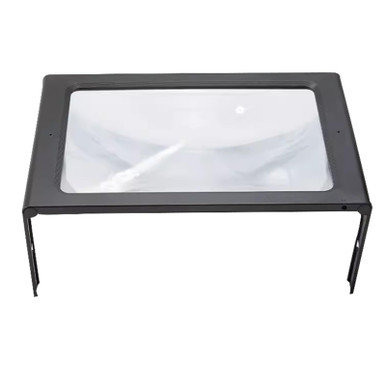 Hands Free Magnifying Glass Large Full Page Rectangular 3X Magnifier ...