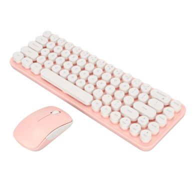 PUSOKEI 68 Keys Retractable Keyboard and Mouse Combo, with 2.4G Stable ...