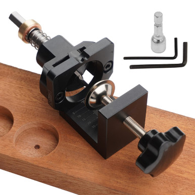 CDIYTOOL 35mm Concealed Hinge Jig with Clamp Forstner Aluminum Alloy ...