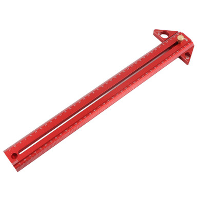 Woodworking Track Ruler, Wood Measuring Angle Ruler Rust Proof Clear ...