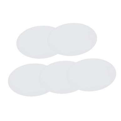 SEWACC 5 Pcs Canvas Panel Boards Oval Canvas Board Drawing Small Canvas ...