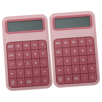 MAGICLULU 2 Pcs 12- Calculator Calculators for Kids Large Button ...
