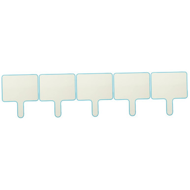 Operitacx 5pcs Answer Board Two Sided Small Handheld Whiteboard Double ...