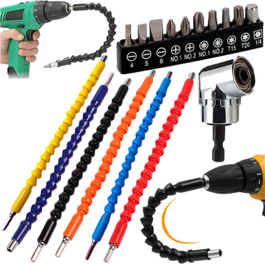 Super Bit, Superbit Screwdriver Flexible, Flexible Drill Bit Extension, Superbit Bends And ...