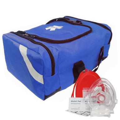 Ever Ready First Aid Large EMT First Responder Trauma Bag With CPR ...