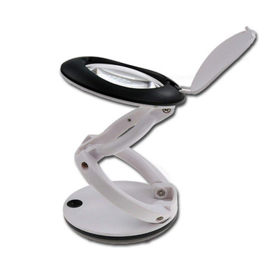KNOXC Magnifiers,3X Folding Portable Magnifying Glass Desktop Hands ...