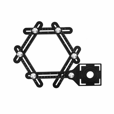 SHQIN Template Tool Multi Angle Tool, 12-Sided Angle Measurement ...