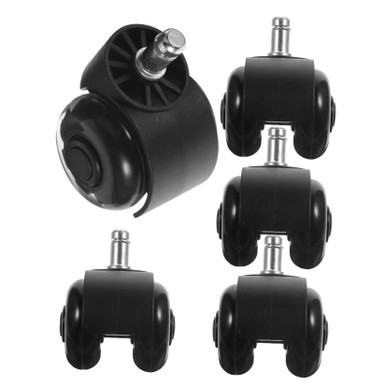 PRETYZOOM 5pcs Office Chair Casters Wheels for Office Chair Office ...