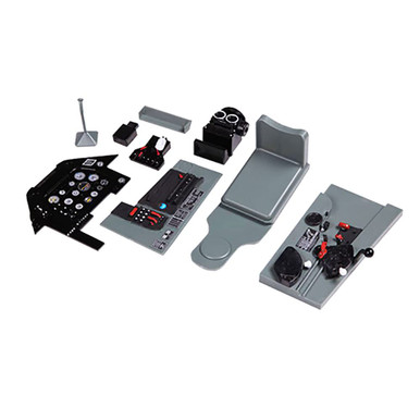 ECHOBBY FMS Part SG310 Plastic Scale Cockpit for 1700mm P51 RC Scale ...