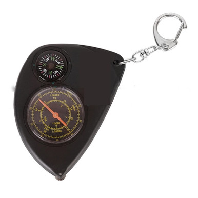 HoLiv Compass Hiking, 2 in 1 map Meter Curve Meter Compass Compass ...