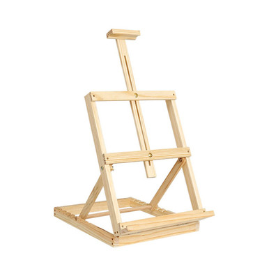 Ciieeo Pine Easel Wooden Standing Art Easel Painter Drawing Stand Easel ...