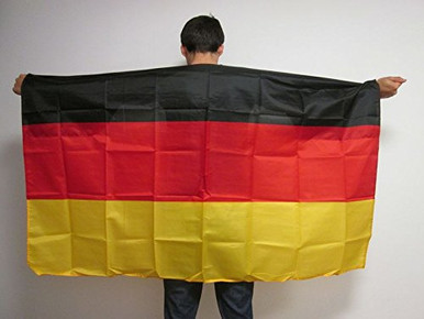 AZ FLAG Germany Body Flag 3' x 5' - German Cape Fan Flags 90 x 150 cm ...