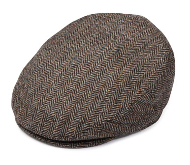 Newsboy Cap for Men, 100% Italian Wool Flat Cap, Ivy Hat, Mens Caps ...
