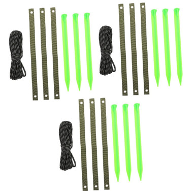 Yardenfun 3 Sets Plant Support Anchor Tree Straps with Stake Tree ...