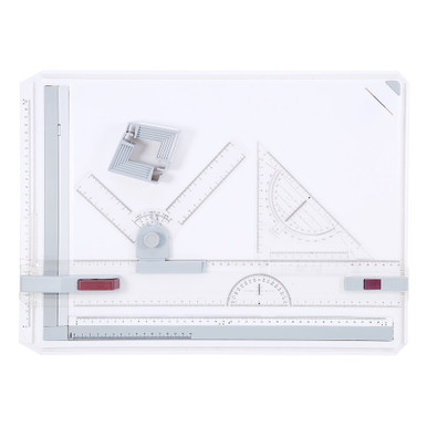 Zerone A3 Drafting Table Drawing Board, 20.1" x 14.4" Inch Scale ...