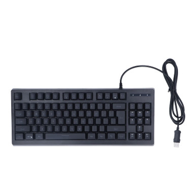 Mechanical Keyboard, 87 Keys RGB Wired USB Keyboards Programmable ...