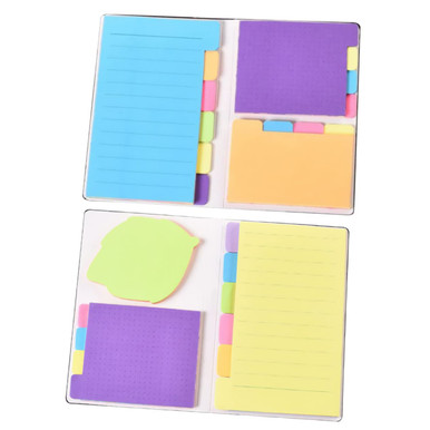 MAGICLULU 6 Pcs Pad Super Sticky Tabs Notes Bookmark Notes Tabs ...