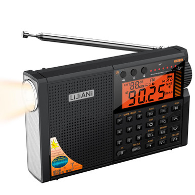 Aircraft Radio AIR/VHF/AM/FM/SW/Weather Bands Transistor with Bluetooth ...