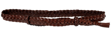 Badgery Belts Cowboy Hat Band - Western 8 Plait Wide Ridge Style ...