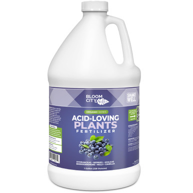 Bloom City's Acid-Loving Plant Fertilizer - Soil Acidifier - Perfect ...