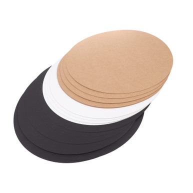 SEWACC 60pcs Round Cardboard Calligraphy Children's Art Supplies Round ...