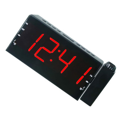 Luxshiny 1 Set Projection Clock Alarm Clock Home Table Decoration ...