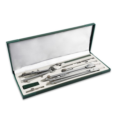 Compass Geometry 9 Piece Math Geometry Tool Set Scale Set Drawing ...