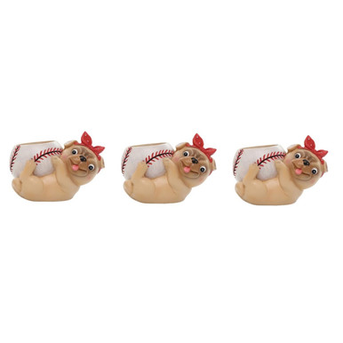 BESTOYARD 3pcs Baseball Plant Pot Planters for Indoor Plants Desk ...