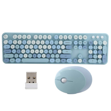 Goshyda Wireless Keyboard,Unique Design Keyboard, Mechanical Keyboard ...