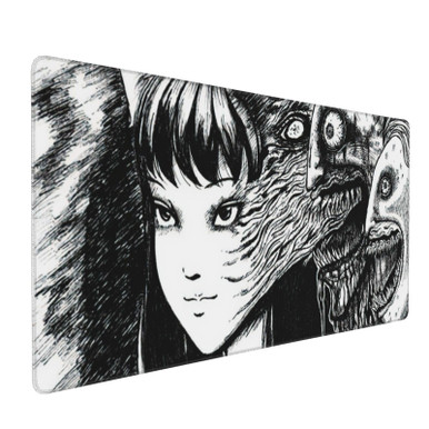 Anime Junji Ito Mouse Pad Large Size Gaming Mouse Pads Rubber Base ...