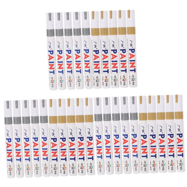 Ciieeo 30 Pcs Quick Dry Paint Pen Diy Photo Book Making Markers ...