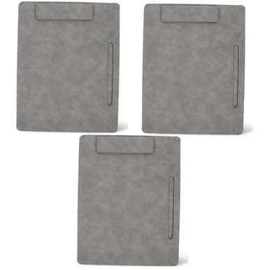 STOBOK 3pcs Folder Board Pencil Clip Board Conference Paper Base ...