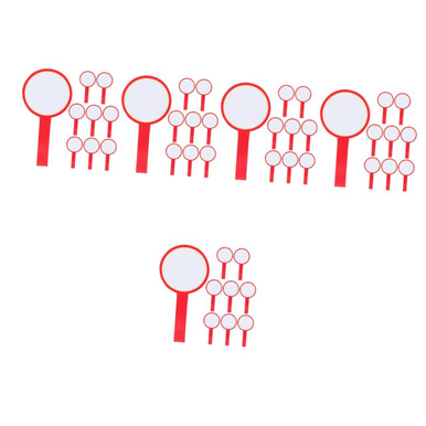 NUOBESTY 40 Pcs Double Sided whiteboard Handheld whiteboard Student ...