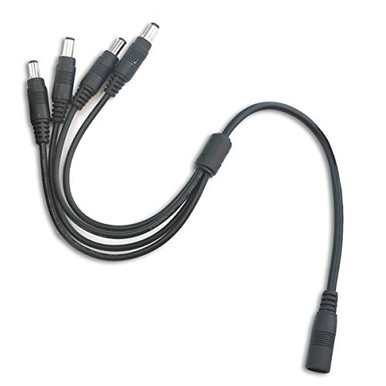 HitLights LED Light Strip DC Jack Splitter - Four way - For LED Tape ...