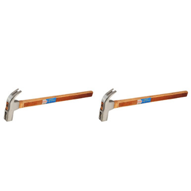 TEHAUX 2 Pcs Claw Hammer Framing Hammer Staple Removers Shock Reduction ...