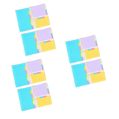 Operitacx 6 Pcs Files Note Sticker File Tabs Flags Divider Sticky Notes ...